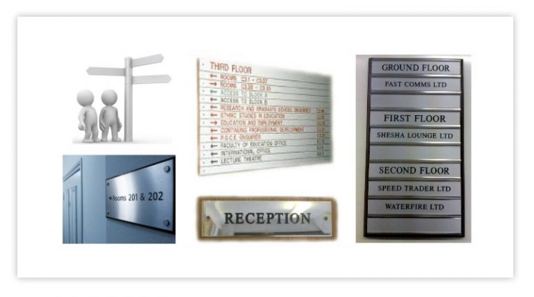 Location and Directional Signs | The Manchester Rubber Stamp Co. Ltd.